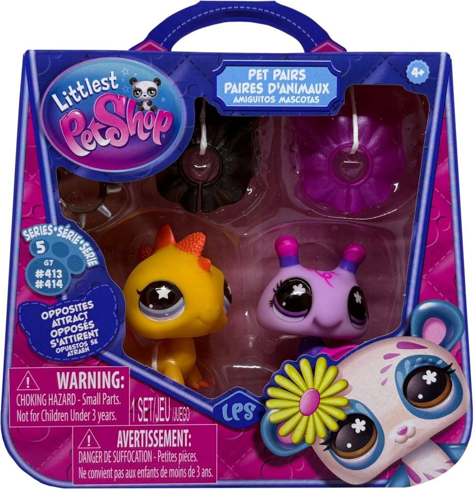 Tm Toys Littlest Pet Shop Seria 5 Sugar & Spikes 2-Pak #413 I #414 ...