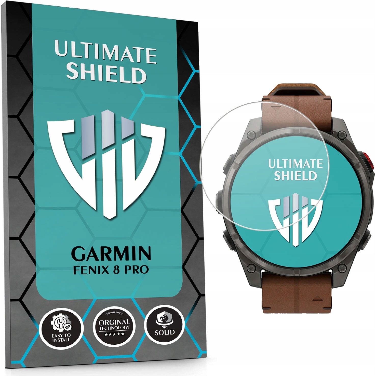 Ultimate Shield Szkło Hybrydowe Szkiełko Ochronne Na Smartwatch Do ...