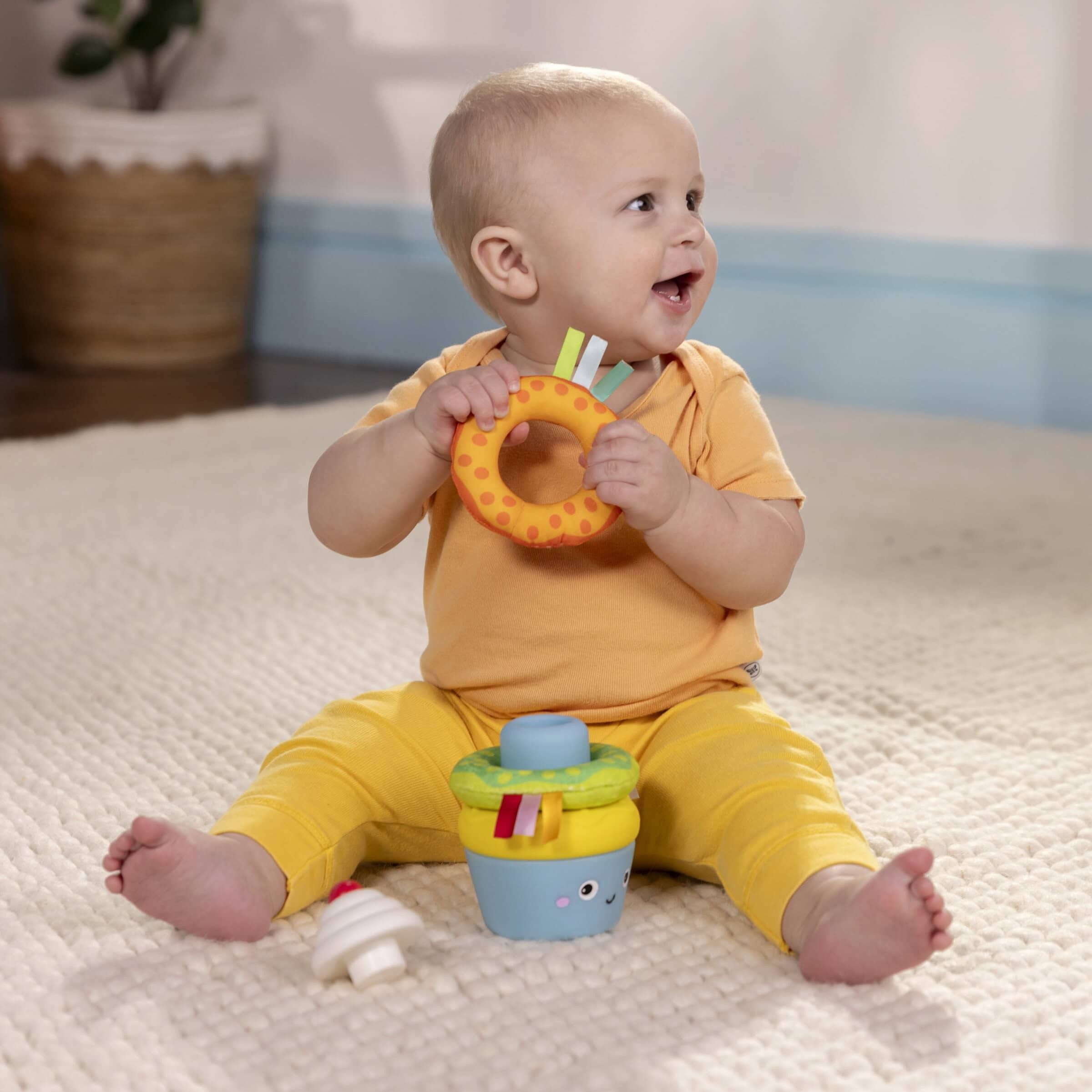 Bright Starts Cupcake Tower Stacking Toy With Teether Bs-17238 - Ceny i ...