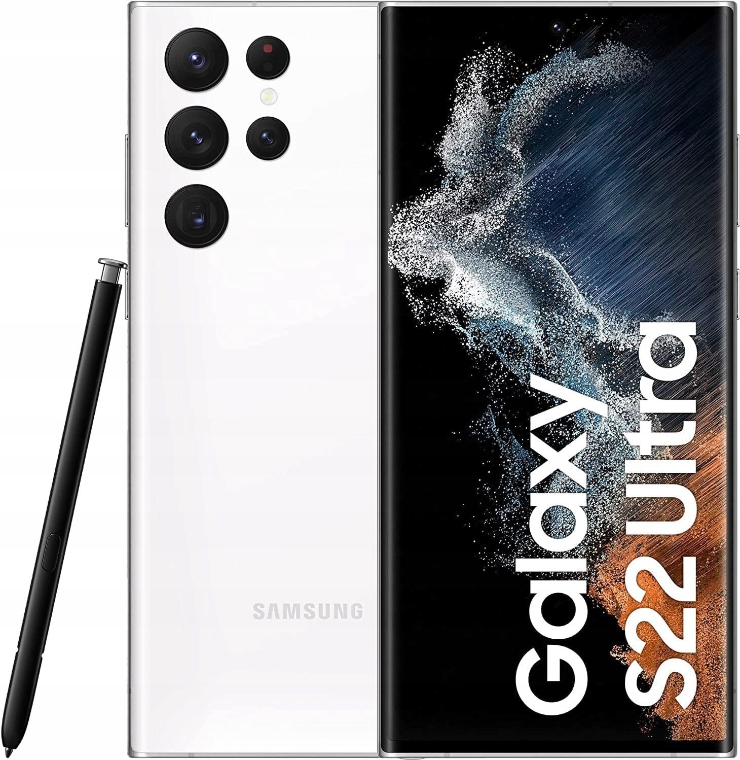 Samsung Galaxy S22 Ultra 5G SM-S908 12GB/1TB Biały - Cena, opinie na ...