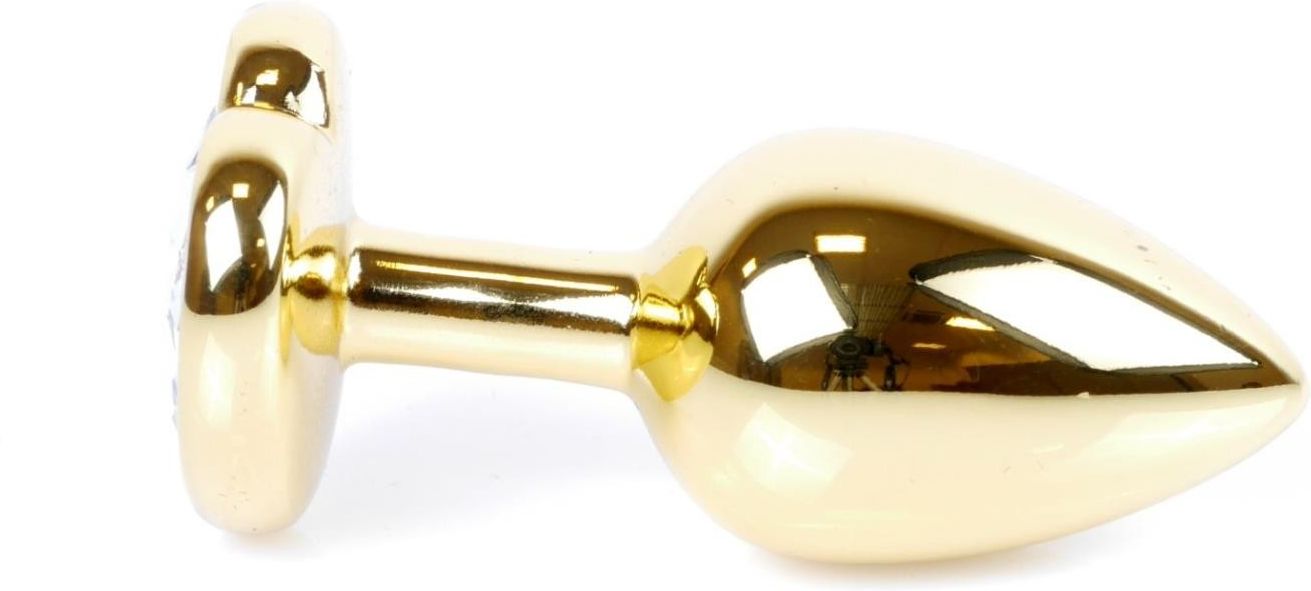 Mylove Toys Jewellery Gold Heart Plug Clear (BOSSOFTOYS6400039ML ...