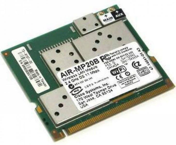 Access Point Cisco AIR-MP20B - 2.4GHz 11Mbps Access Point Mini-PCI ...