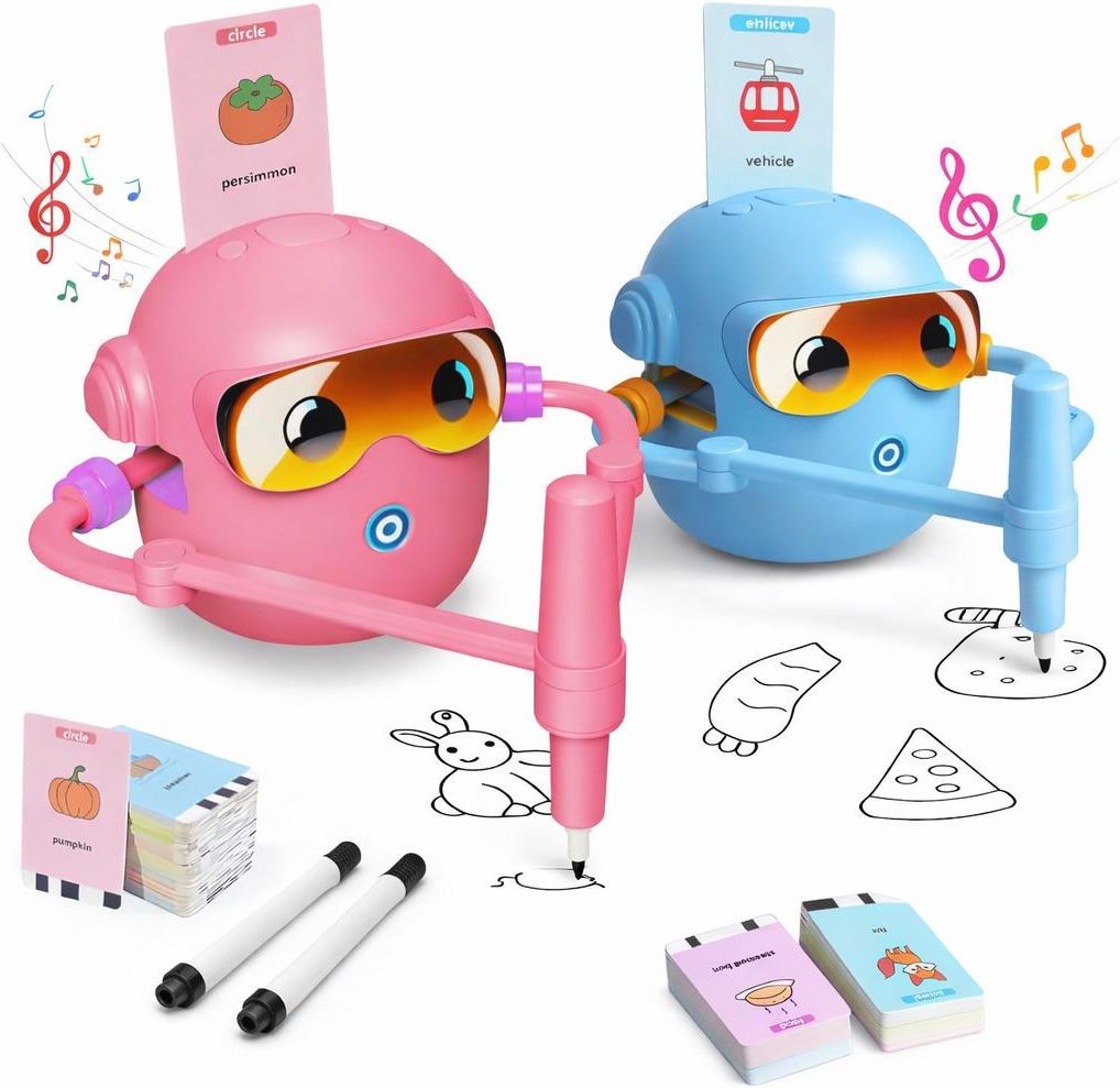 Doris Robot edukacyjny interaktywny nauka rysowania zestaw fiszki ...