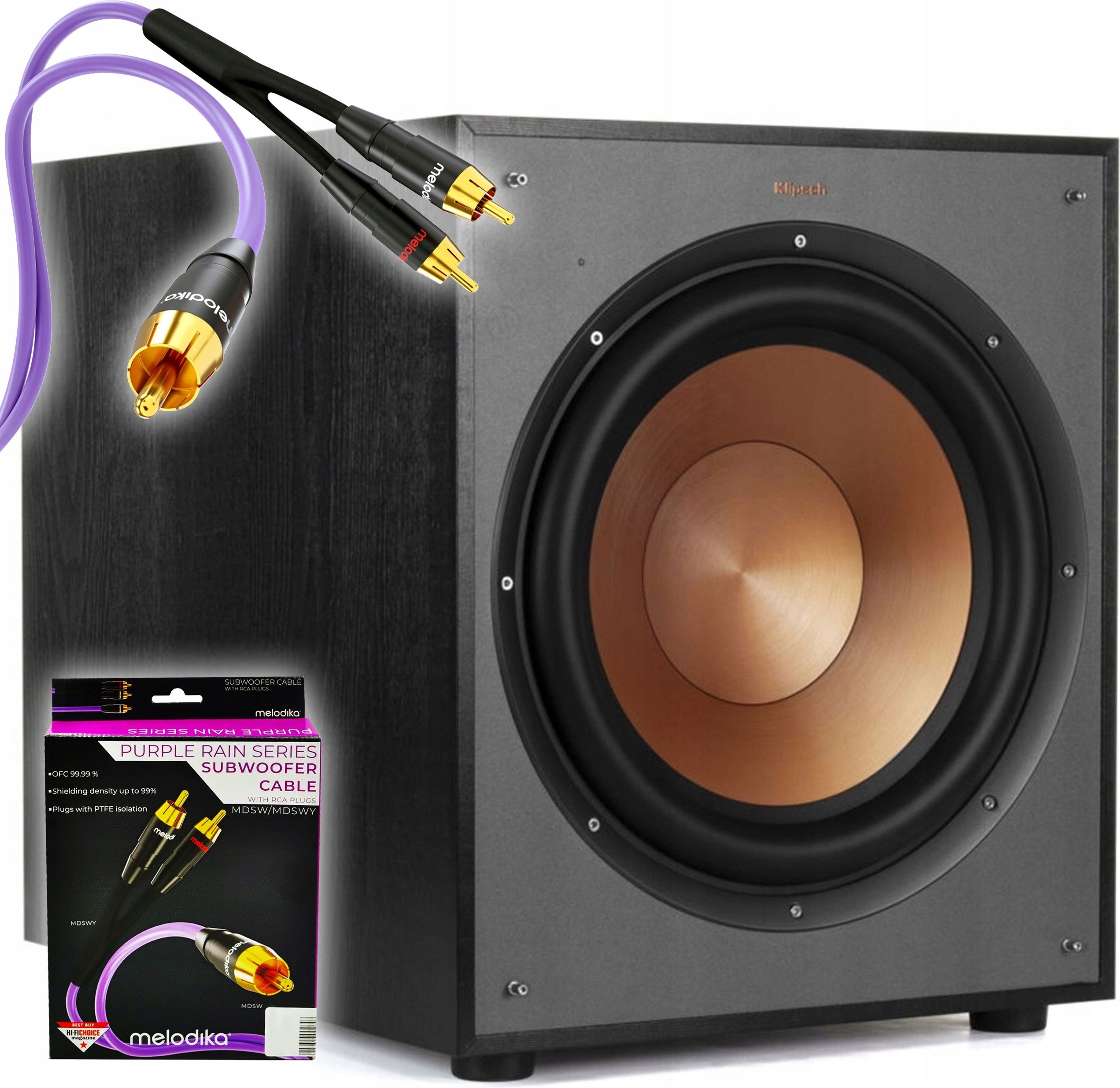 Subwoofer Klipsch R-120SW + MDSWY30 Czarny [R120SW+MDSWY30] - Opinie i ...
