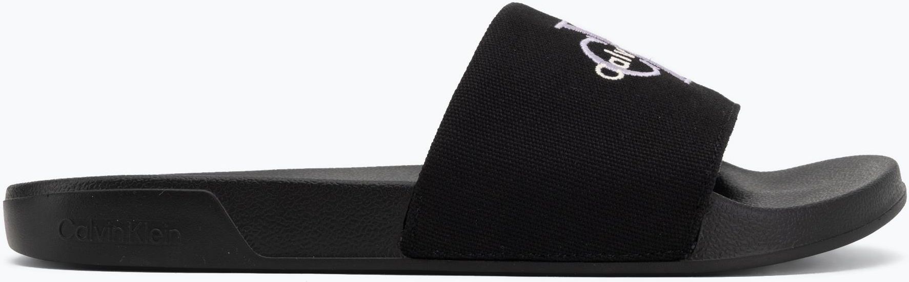 Klapki Calvin Klein HW0HW02958 Ess black/soft levander - Ceny i opinie ...