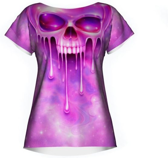 Dk Syndicate Pink Poison Galaxy T-Shirt Damski - Ceny i opinie - Ceneo.pl