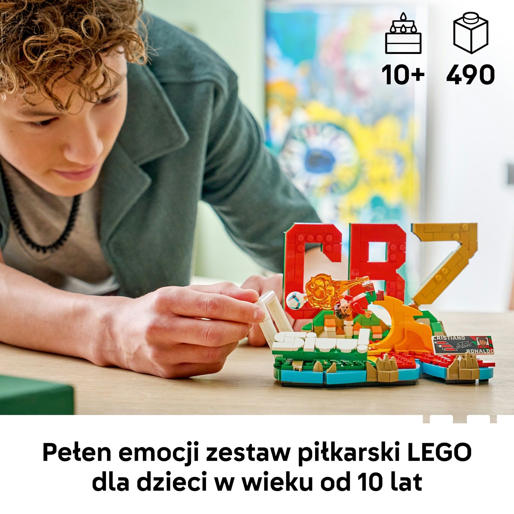 LEGO Editions Football 43012 Cristiano Ronaldo — piłkarskie momenty ...