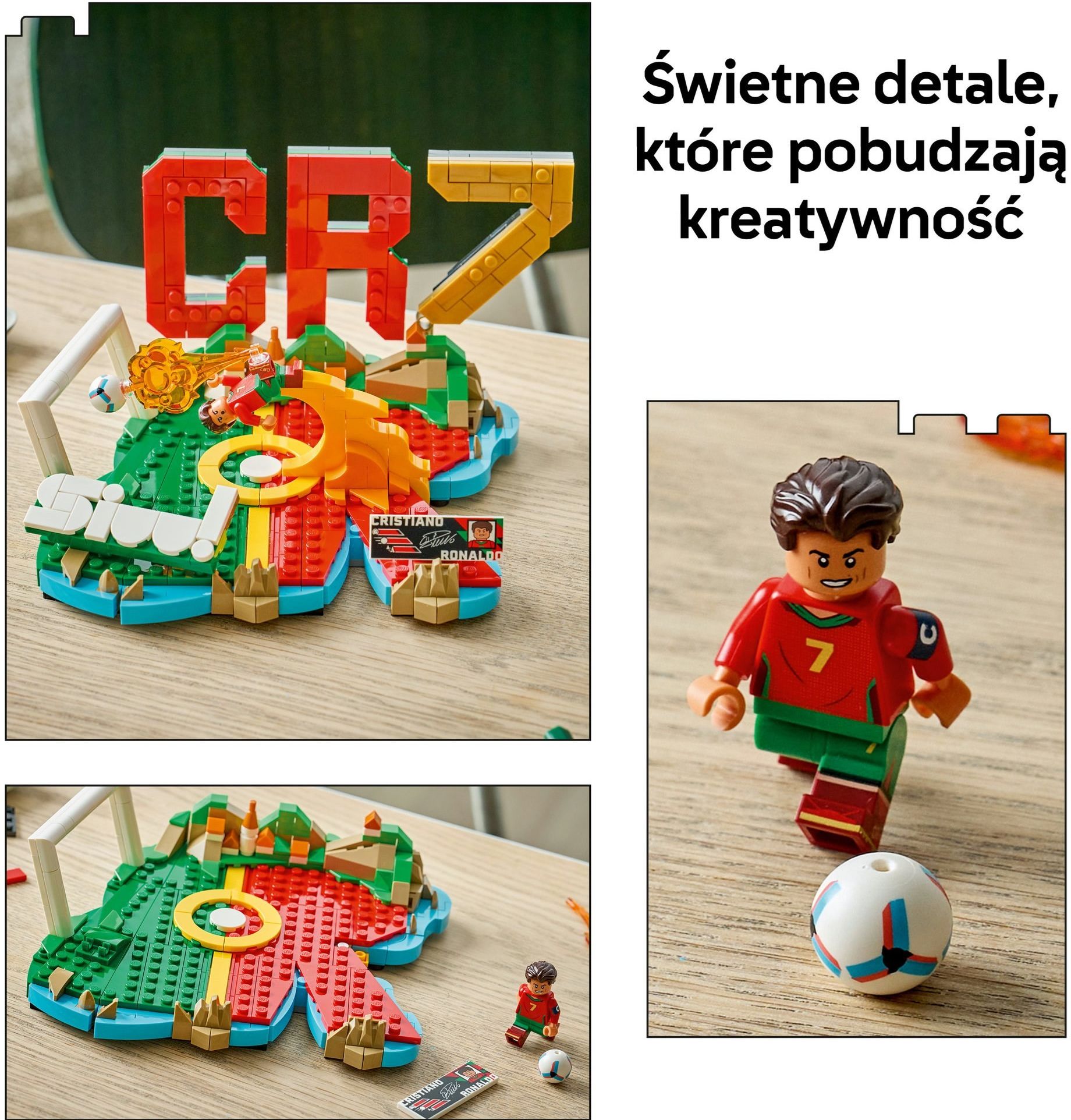 LEGO Editions Football 43012 Cristiano Ronaldo — piłkarskie momenty ...