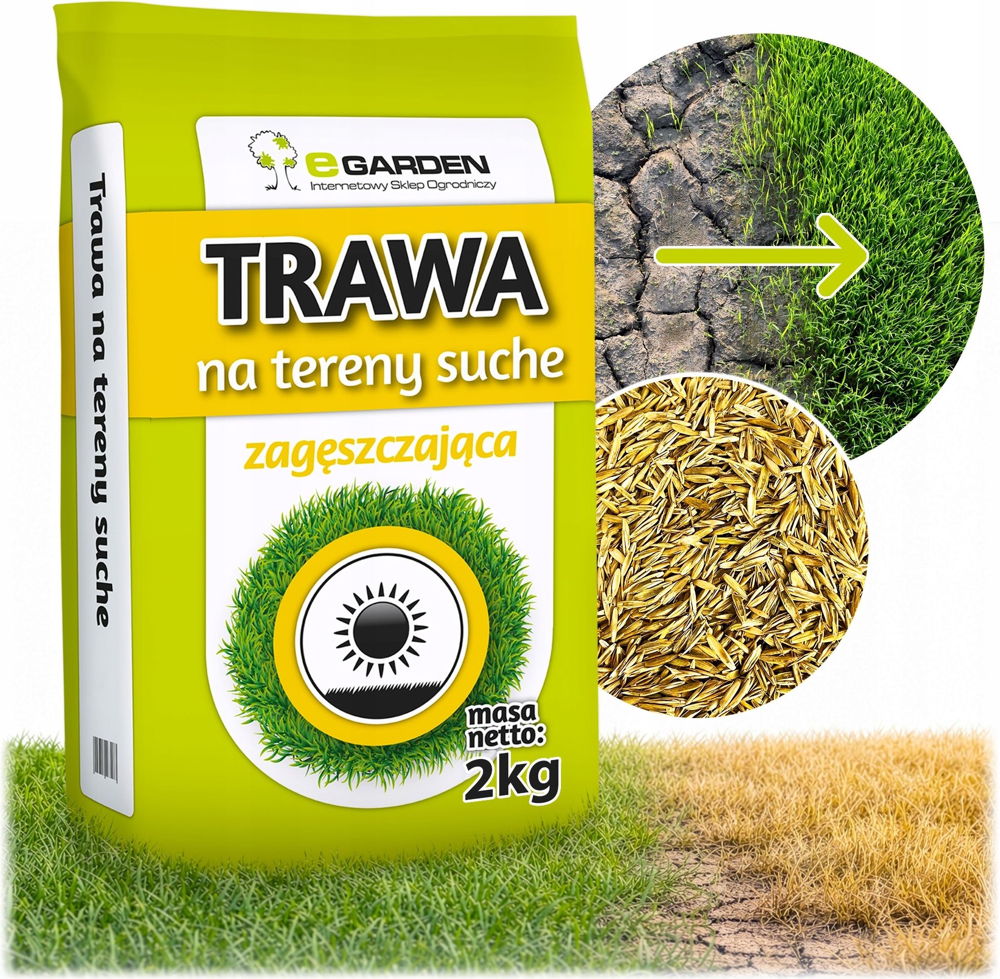 Egarden Trawa Na Tereny Suche Odporna Na Suszę 2kg - Ceny i opinie ...