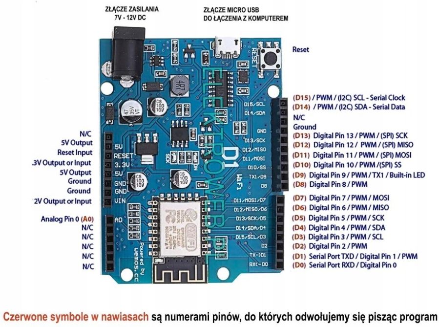 Mikrokontroler Mikrokontroler Veoz Arduino Uno D1 Wifi ESP8266 ...