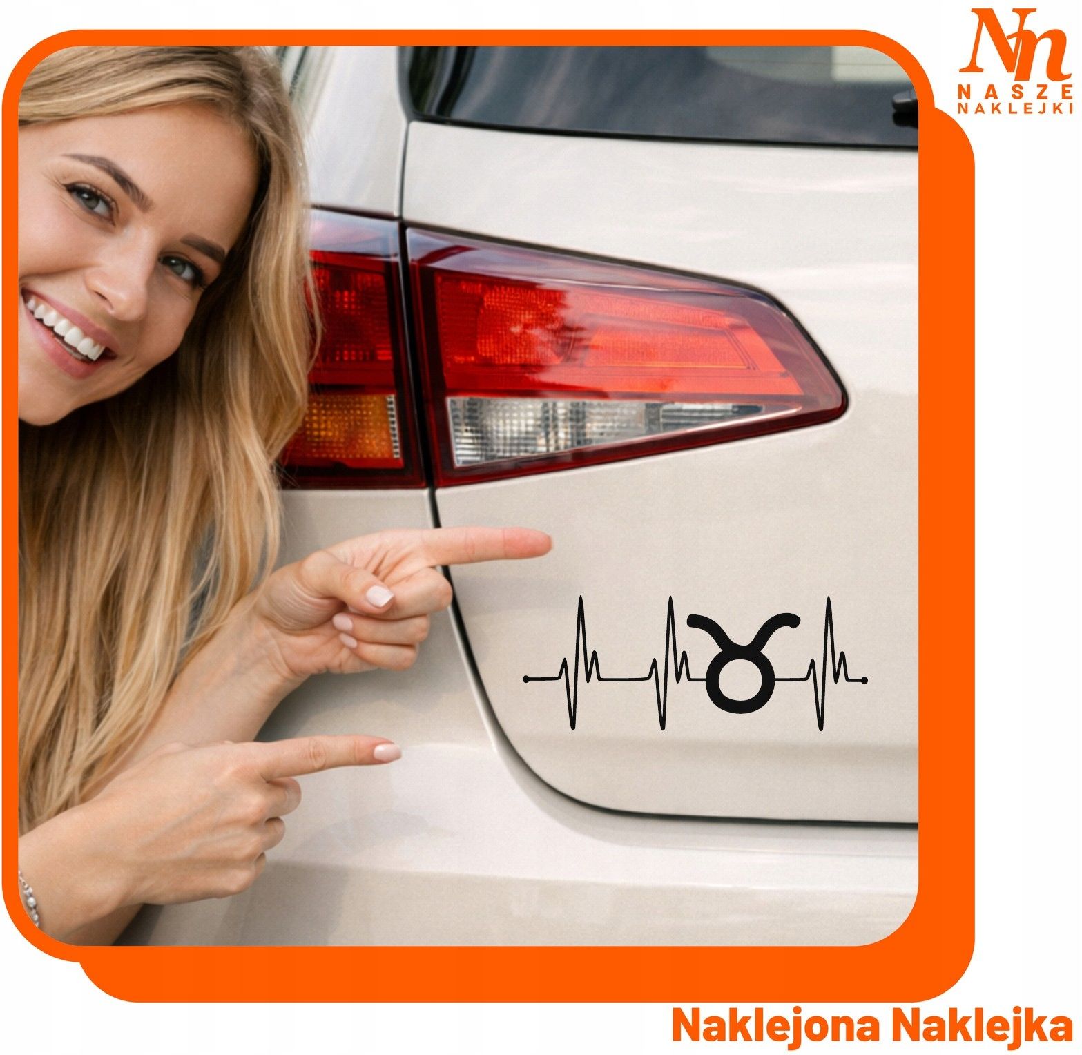 Oracal Naklejka Linia Życia Znak Zodiaku Byk Na Auto Astrologia Styl ...