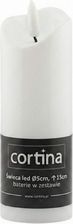 Cortina Świeca LED 2/20/WAX-BAT Wosk Biała (Kod: 5907520036586 ...