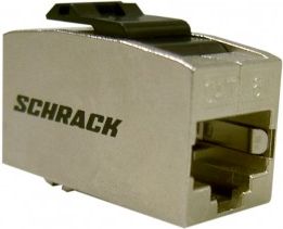 Schrack Moduł połączeniowy RJ45-RJ45 STP,kat.6 (HSEMRKRGWS) - Elementy ...