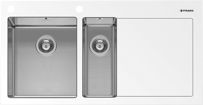 Zlewozmywak Pyramis Crystalon 100x52 109 500 830 - Opinie i ceny na ...