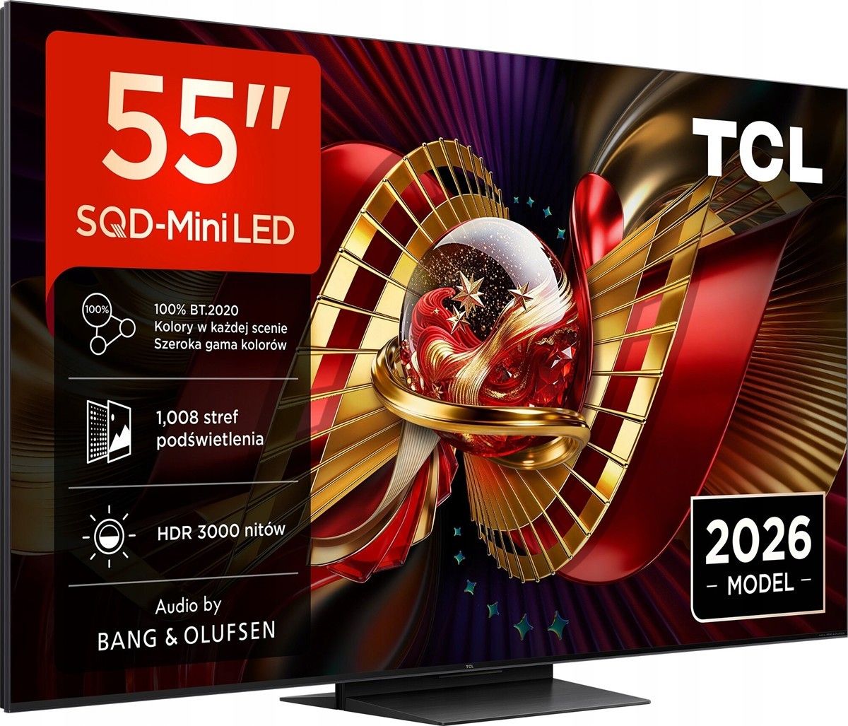 Telewizor Tcl 55C8L 55 SQD-MINILED 4K 144 Hz Google TV Dolby Atmos ...