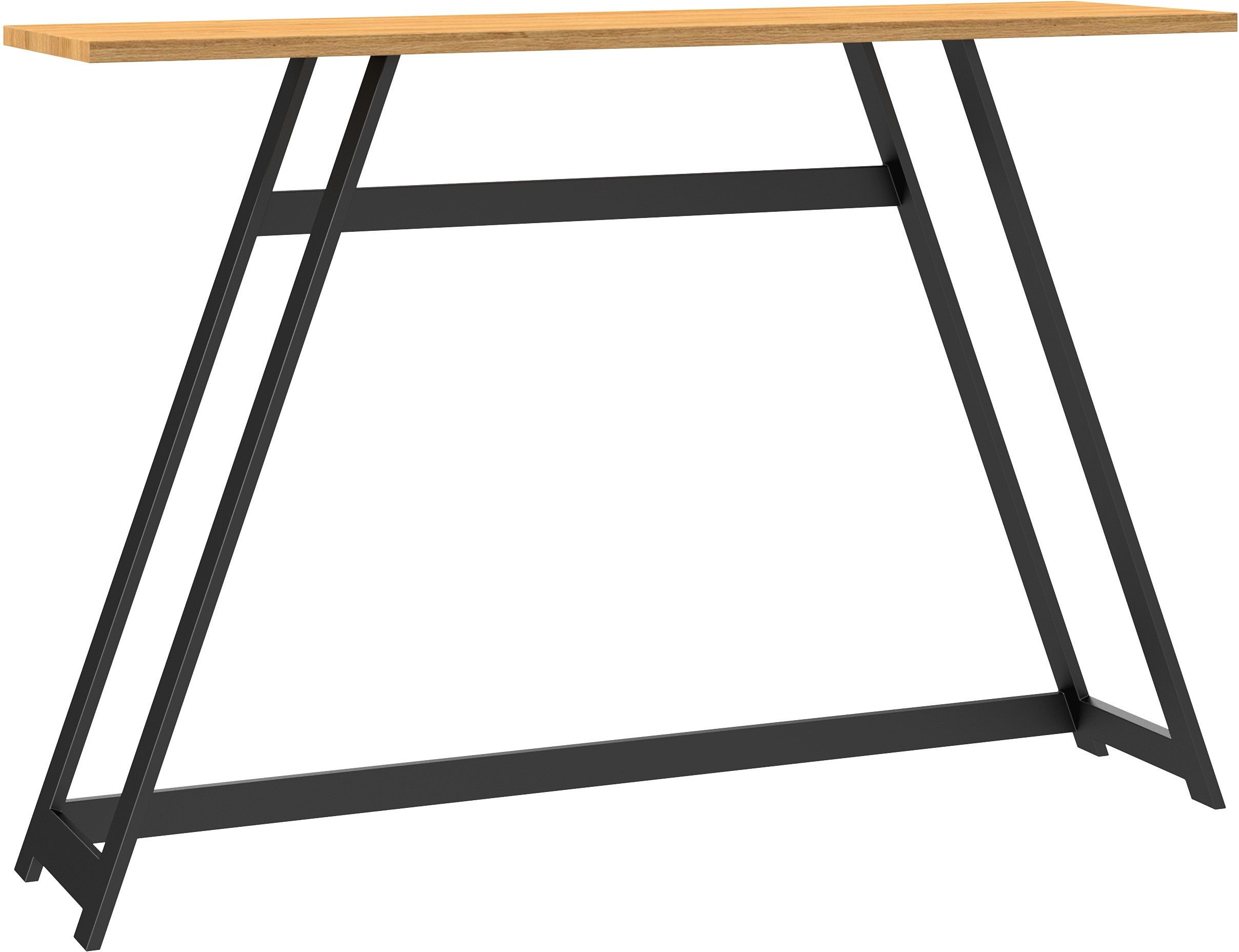 Konsola Regałowa Dąb Olcha Jesion z drewna litego Emra Wood Design SKD ...
