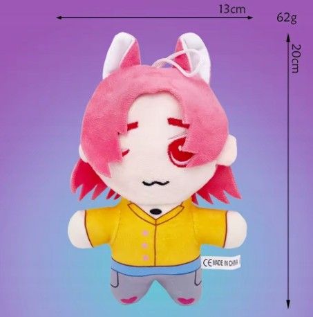 Demon Hunters Postacie Zawieszka Pluszowa Lalka Q-Version Pink - Ceny i ...