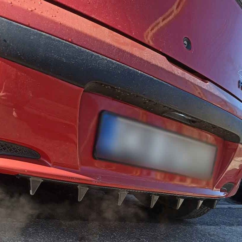 Martig Audi A3 Hb Ii Fl 08-12 Uniwersalny Dyfuzor Dokładka Zderzaka ...