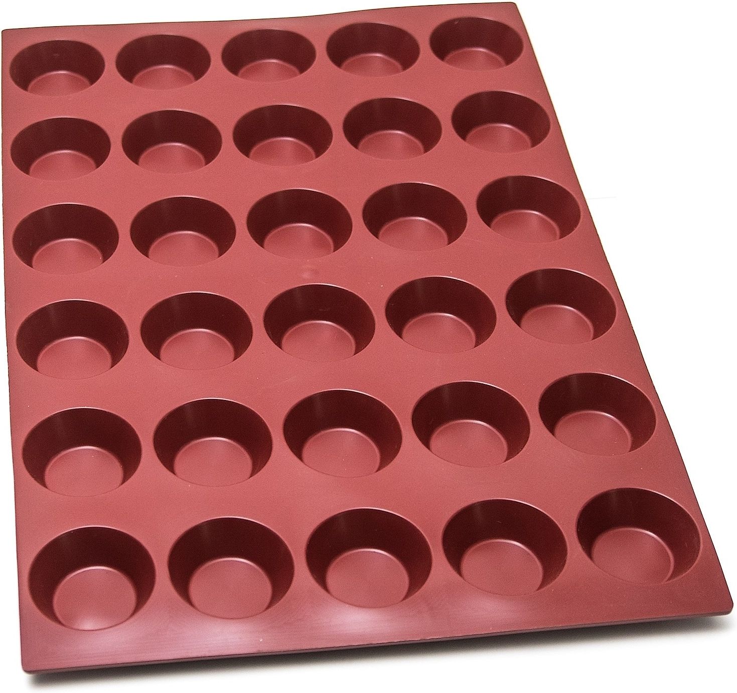 Forma silikonowa do tartaletek Ø69,5x22,5 mm 400x600 Maé Innovation ...