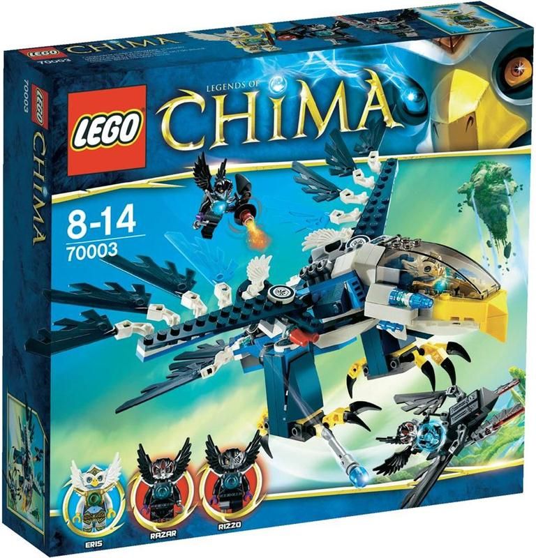 Lego Legends of Chima Eris Eagle Jet 70003 - ceny i opinie - Ceneo.pl