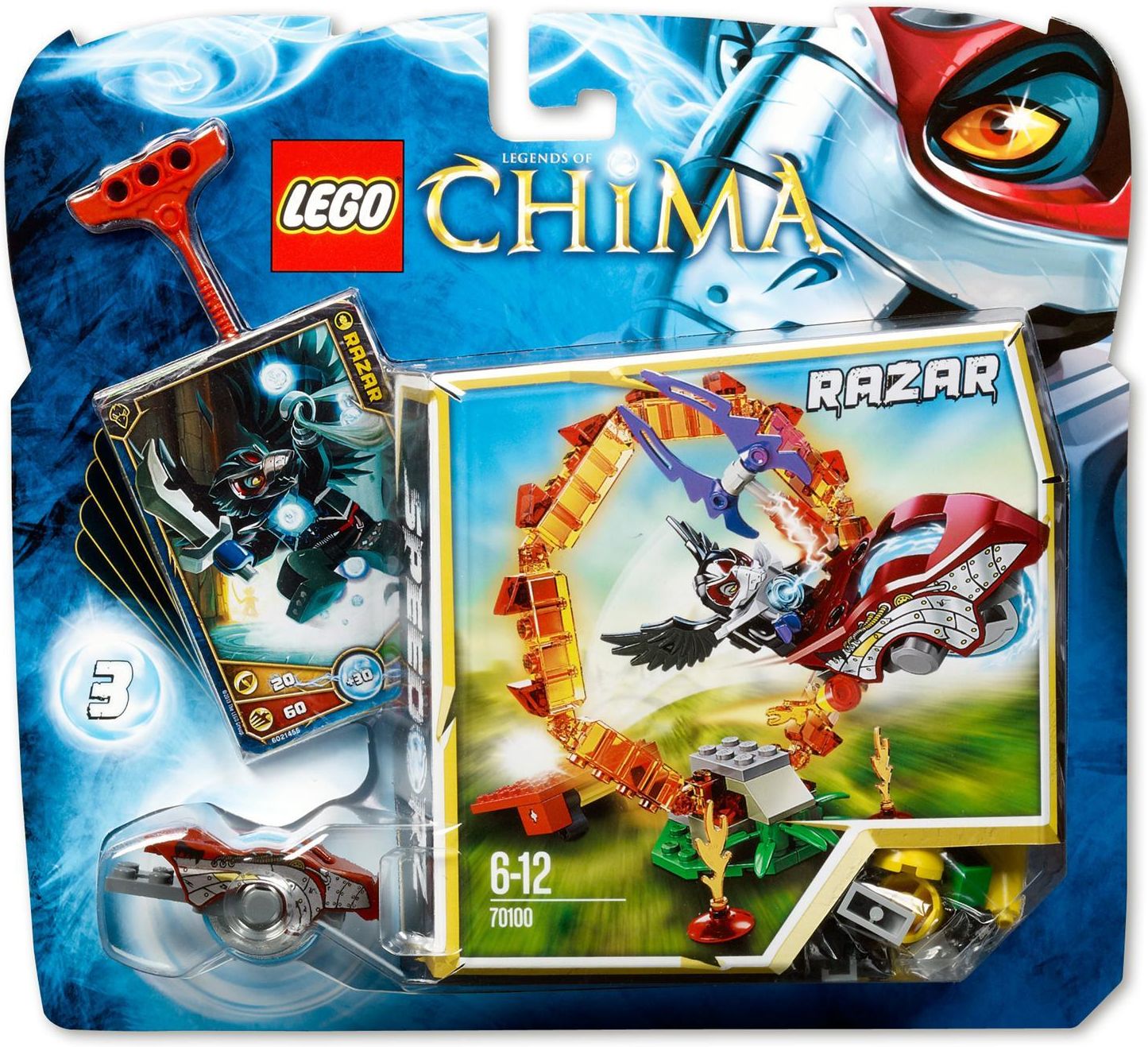 Lego 70100 Legends of Chima Speedorz Fire ring - ceny i opinie - Ceneo.pl