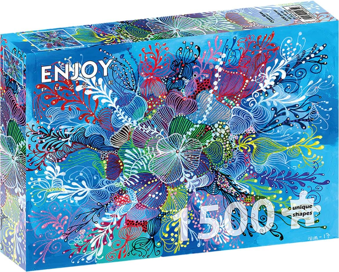 Enjoy Puzzle, Błękit oceanu 1500 el. - Ceny i opinie - Ceneo.pl