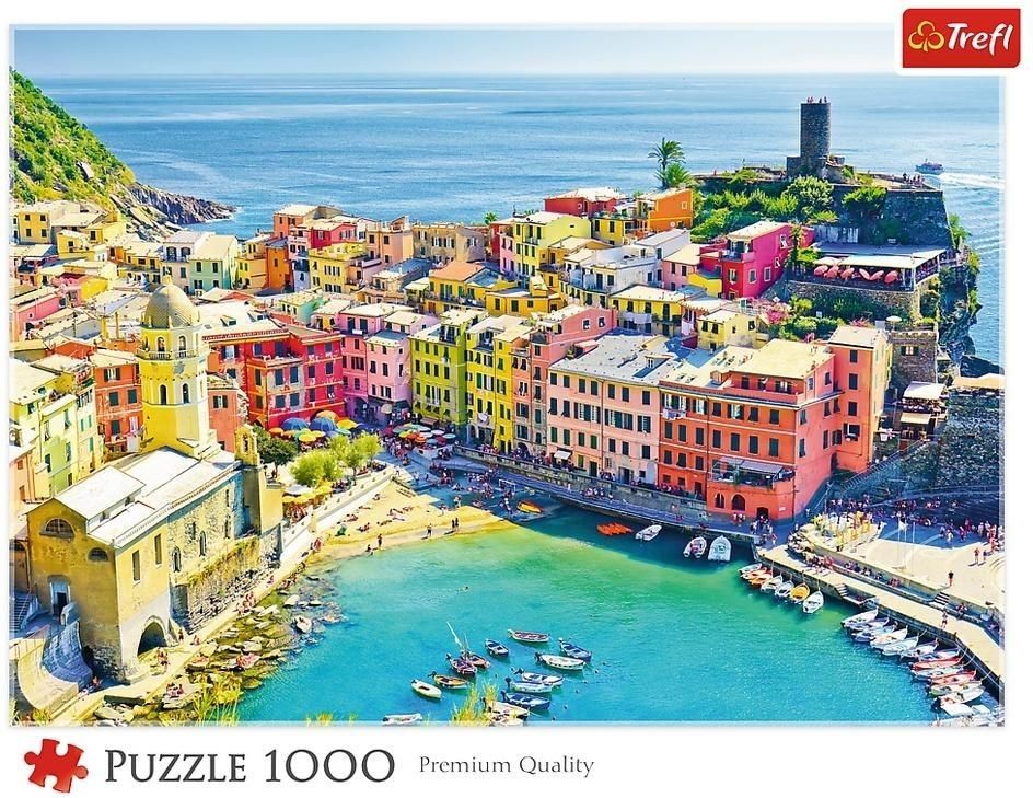 Trefl Puzzle 1000 Malownicze Miasteczko Vernazza - Ceny i opinie - Ceneo.pl
