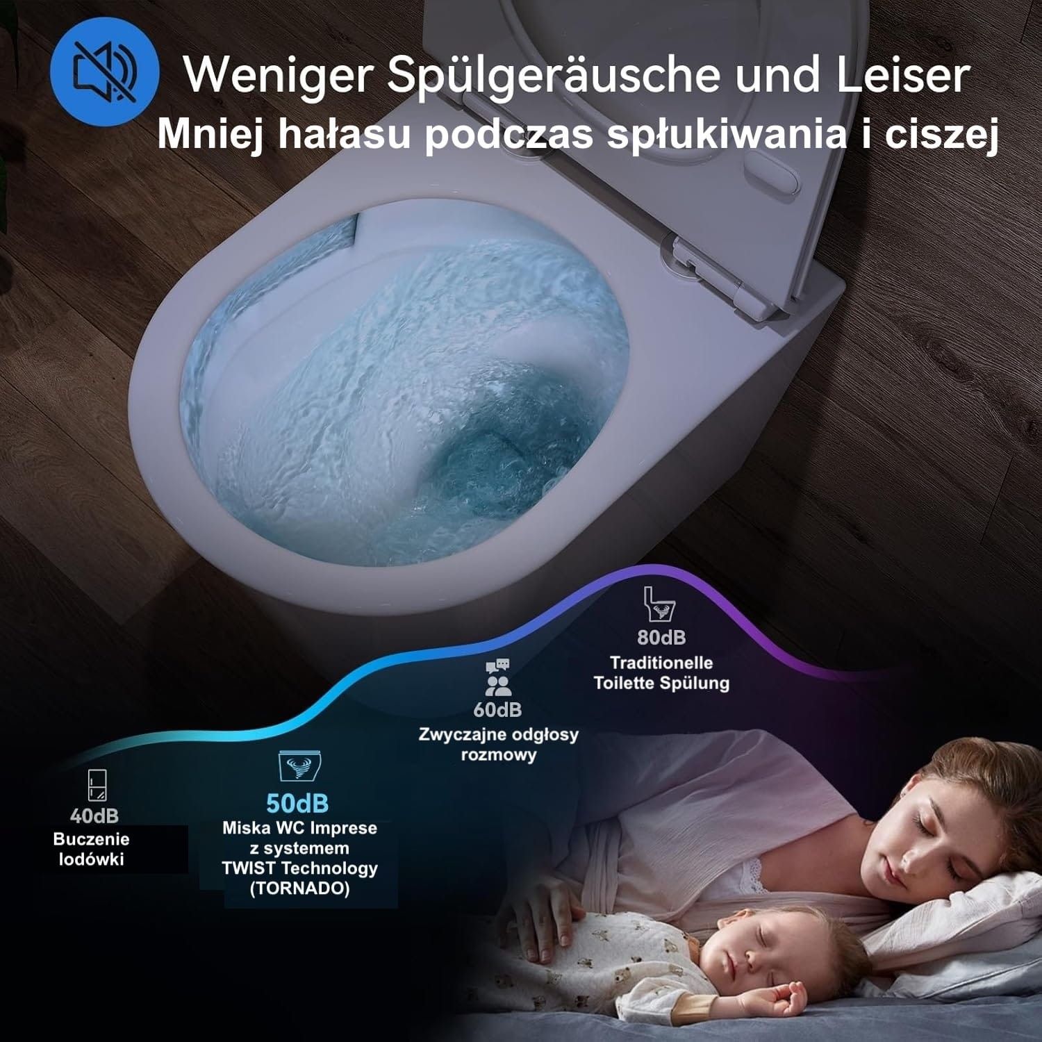 Zestaw podtynkowy ZESTAW WC STELAŻ GROHE + MISKA WC TORNADO ELANTA ...