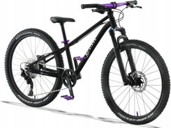 Kubikes Rower Dziecięcy 24 Mtb Disc Czarny +Laser Purple - Ceny i ...