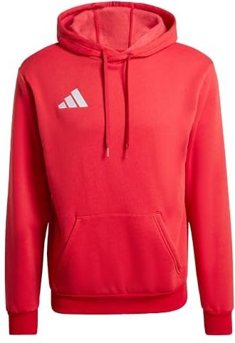 Adidas Mezczyzni Entrada26 Hoodie, team power red 2/white, M Extra Tall ...