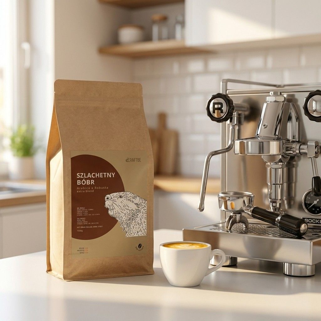 Kawa Craftbe Szlachetny Bóbr Kawa Mielona - Brazylia / Indie Blend 500g ...