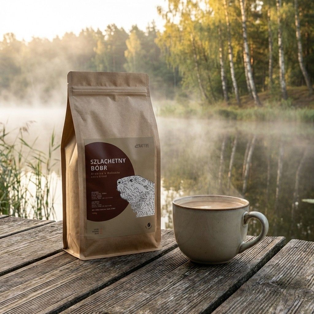 Kawa Craftbe Szlachetny Bóbr Kawa Mielona - Brazylia / Indie Blend 500g ...