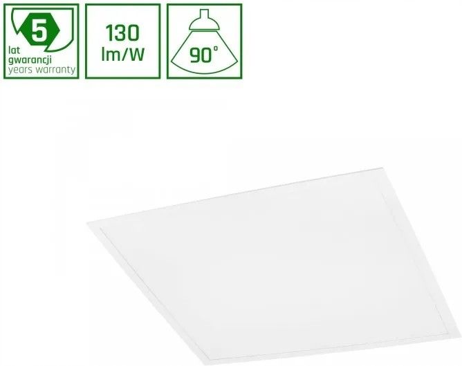 Spectrum Sufitowa Wpuszczana Panel Backlight 40W NW 230V 90st IP40 ...