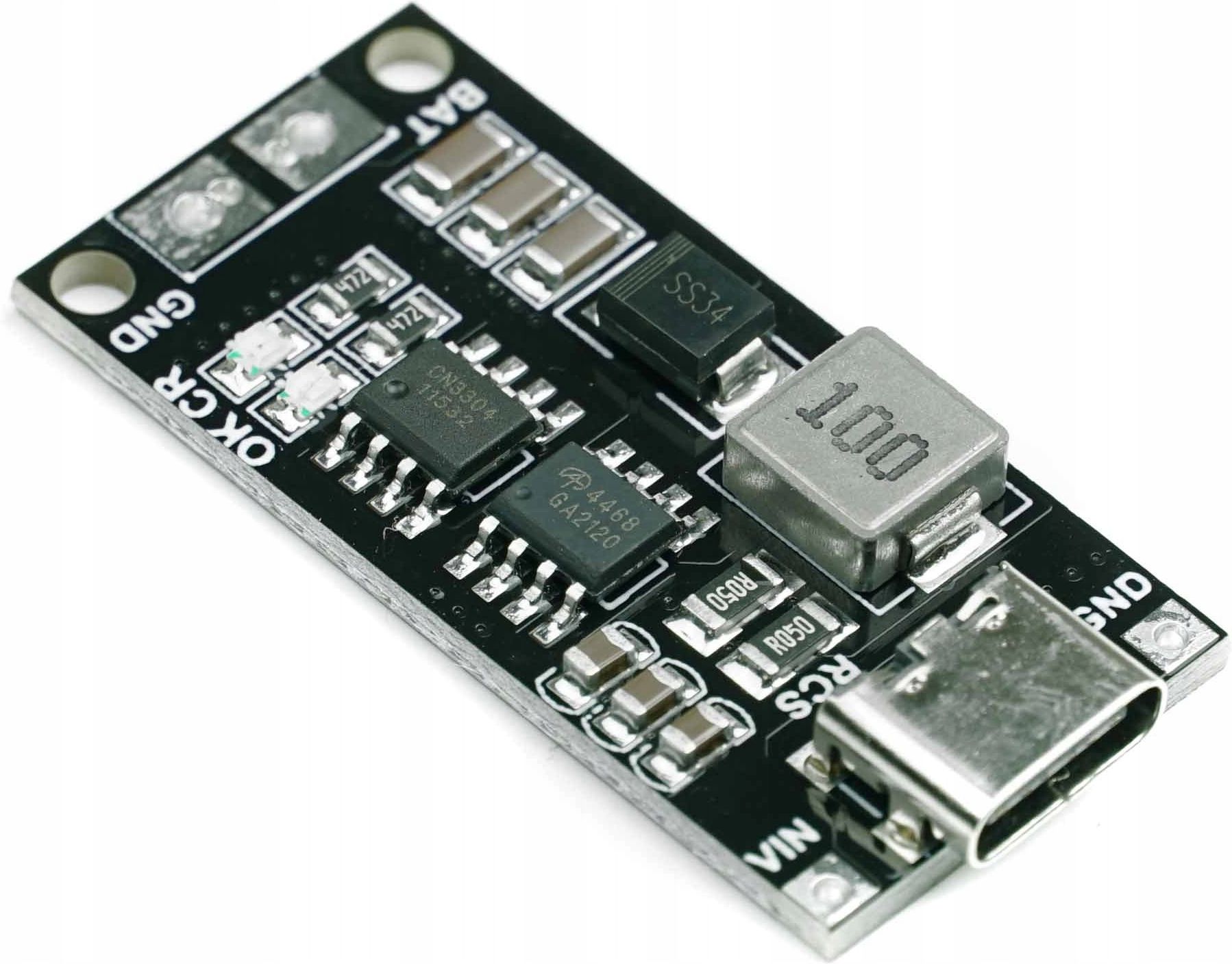 Mikrokontroler Ładowarka ogniw 18650 Li-Ion 3S 1A Usb-c - Opinie i ceny ...