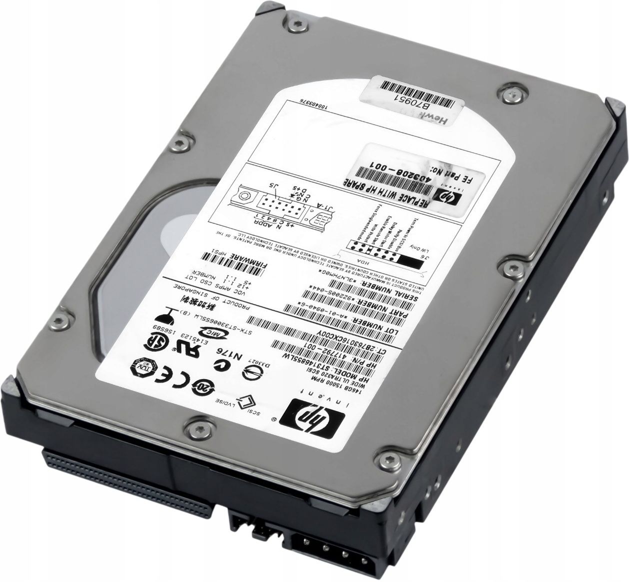 Dysk serwerowy Dysk serwerowy HP ST3146855LW 146GB 3.5 (417792001 ...