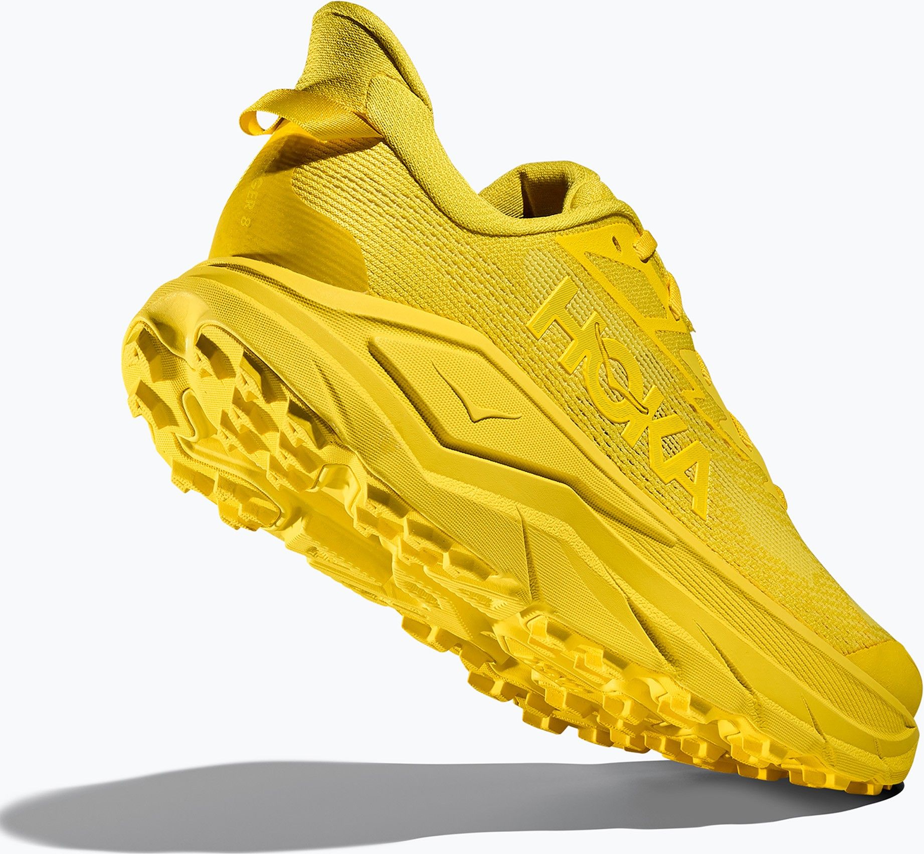Buty do biegania męskie HOKA Challenger 8 electric lemon/electric lemon ...
