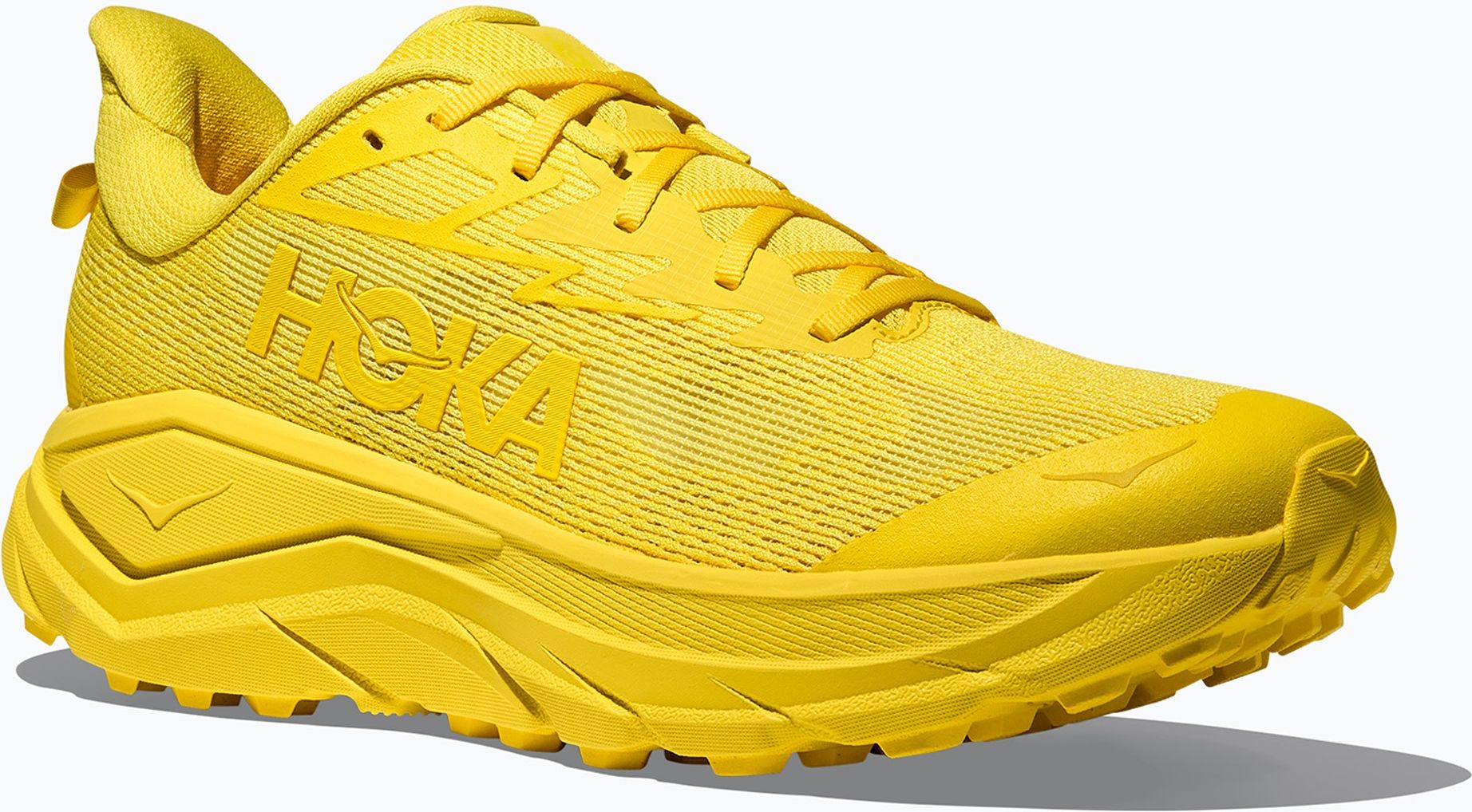 Buty do biegania męskie HOKA Challenger 8 electric lemon/electric lemon ...