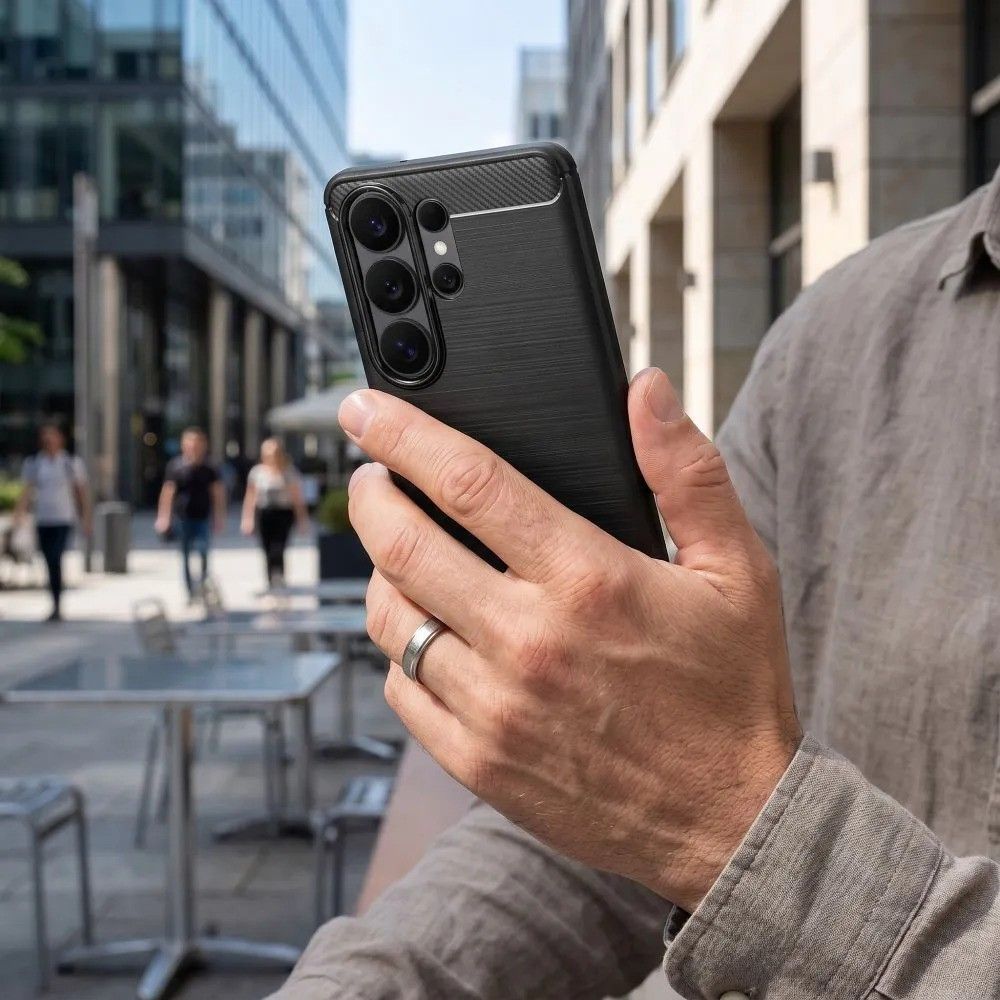 Etui Na Samsung A57 5G Carbon 2 0 Czarne - Etui na telefon, ceny i ...