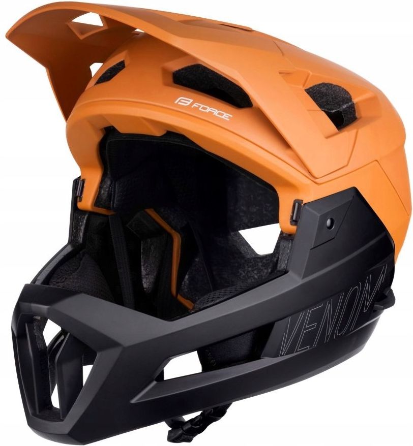 Force Venom Fullface Zjazdowy Dh In-Mold Roz.L/Xl (58-61Cm) Regulowany ...