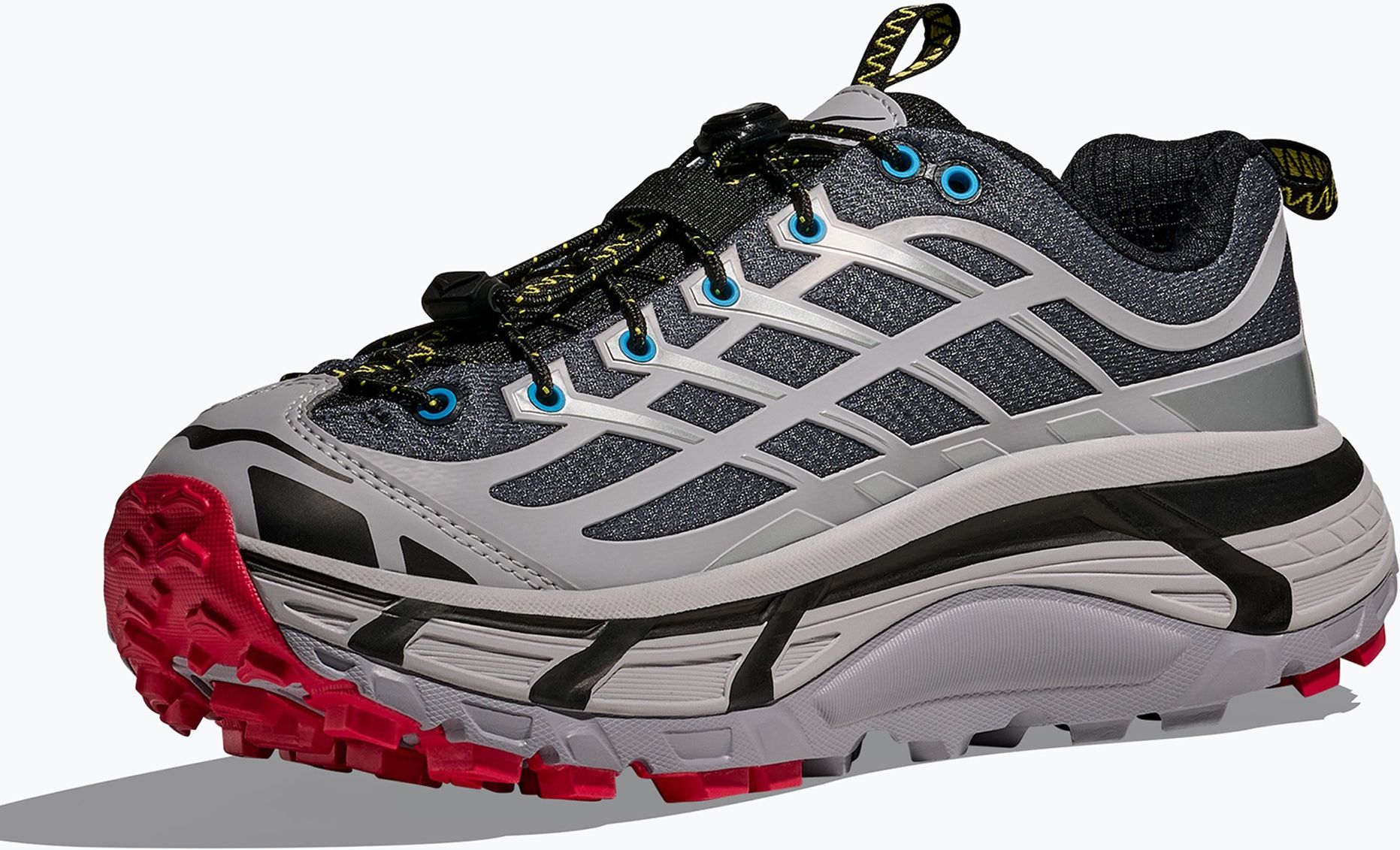 Buty HOKA Mafate Three 2 Wordmark Ash Grey/Outer Orbit - Ceny i opinie ...