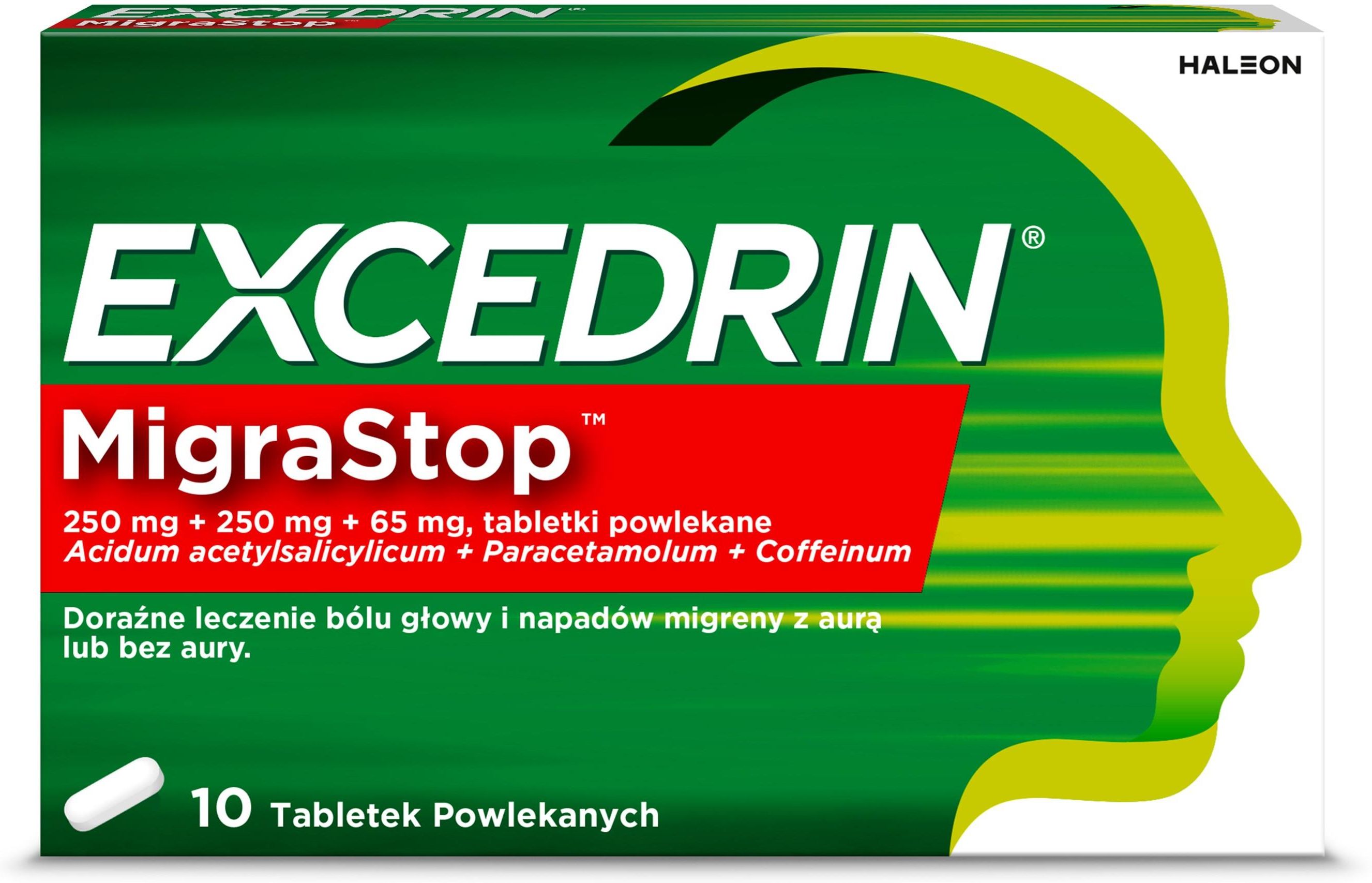 Leki przeciwbólowe Excedrin Migrastop 10 Tabl. Powlekanych - Opinie i ...