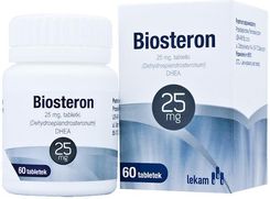 Biosteron 25mg 60 tabletek - Opinie i ceny na Ceneo.pl