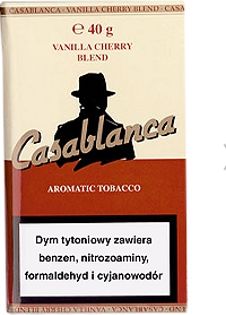 Tabacco International Poland Tytoń Casablanca Vanilla Cherry Blend 40g - Ceny i opinie - Ceneo.pl