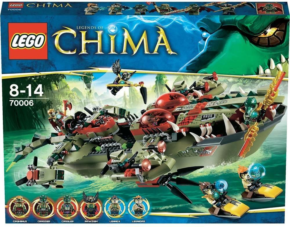 LEGO Legends of Chima Krokodyla Łódź Craggera 70006 - ceny i opinie ...