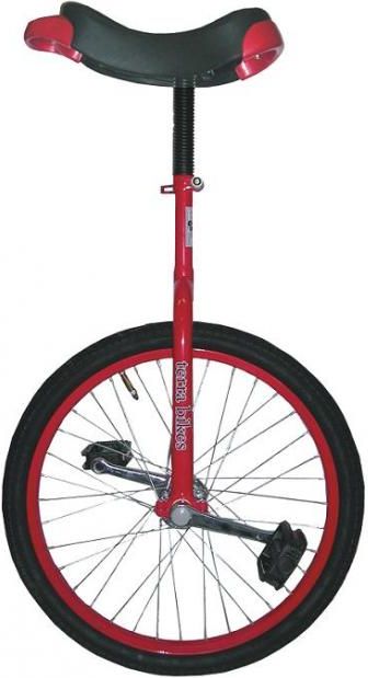 MONZ Monocykl - jednokołowiec, koło 20 czerwony - Rowery Inne - Ceny i ...