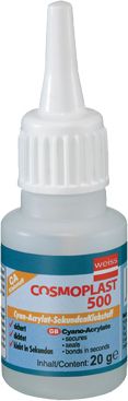 Klej Weiss Chemie Klej Sekundowy Cyjanoakrylowy Cosmoplast 500 20G - Opinie i ceny na Ceneo.pl