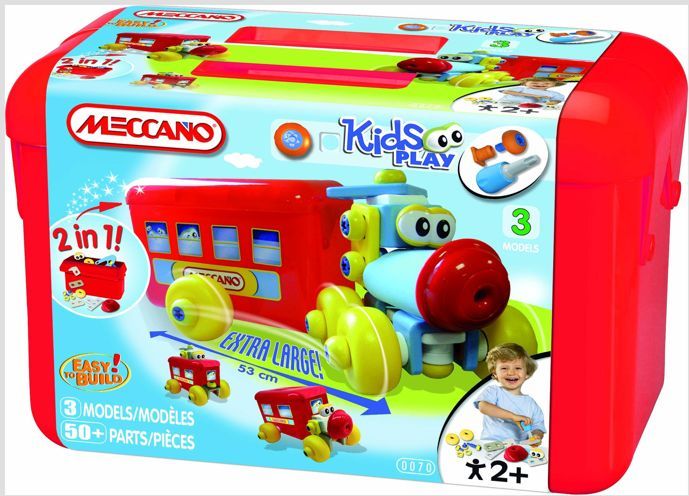 Meccano Train Set Pudełko Klocków Konstrukcyjnych - Zestaw 3 Modele 50 ...