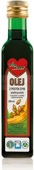 VitaCorn Olej z pestek Dyni 250ml - Ceny i opinie - Ceneo.pl