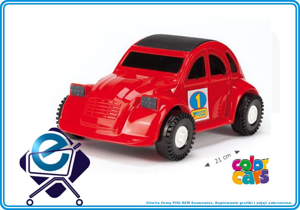 Wader 37082 Color Cars Samochód Garbus - Ceny i opinie - Ceneo.pl