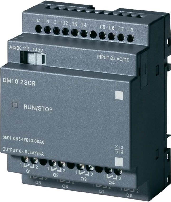 Siemens Logo! Dm16 230R 6Ed1055-1Fb10-0Ba0 115/230 V/Ac/Dc - Opinie i ...